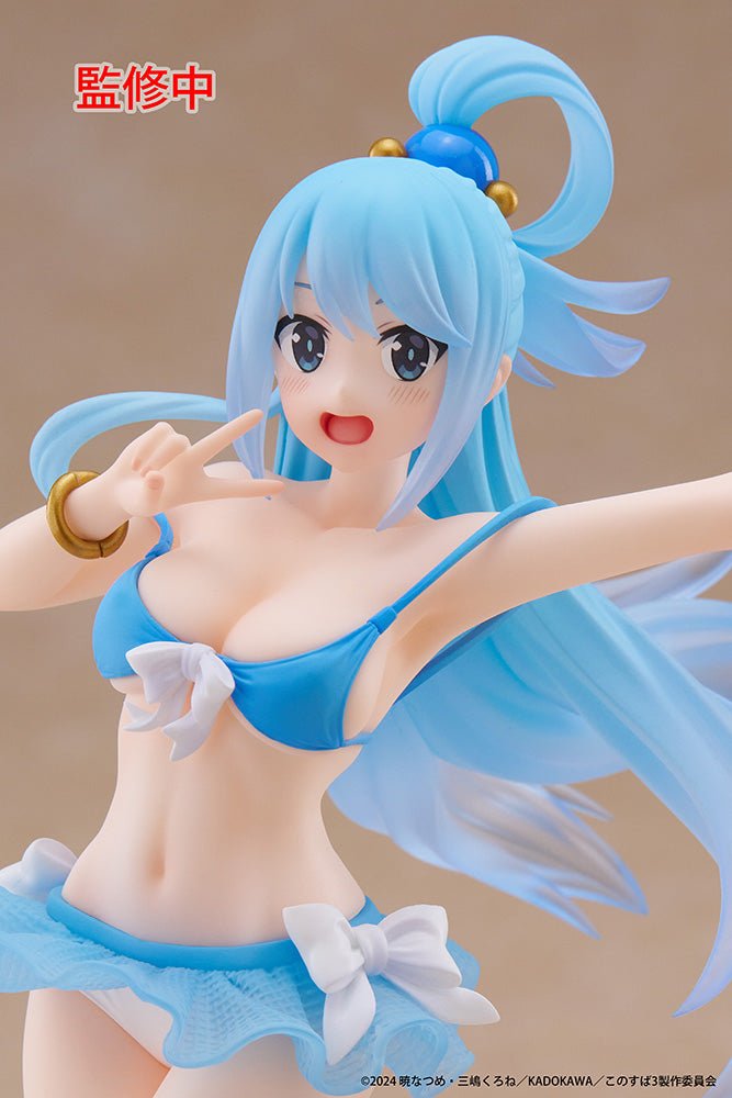 KonoSuba: God's Blessing on This Wonderful World! 3 Coreful Figure - Aqua (Swimwear Ver.) - Good ...