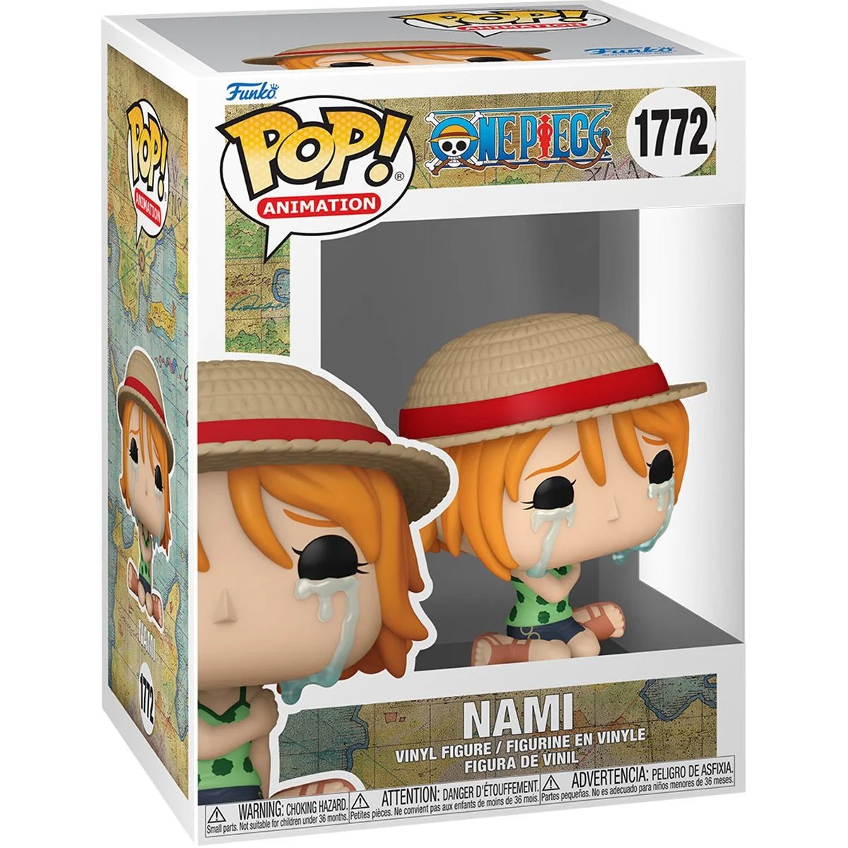 One Piece Nami Crying (2024) Funko Pop! Vinyl Figure #1772 - Good Game ...