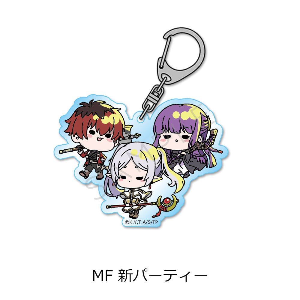 Acrylic Key Chain MF New Party (Frieren: Beyond Journey's End) - Good ...